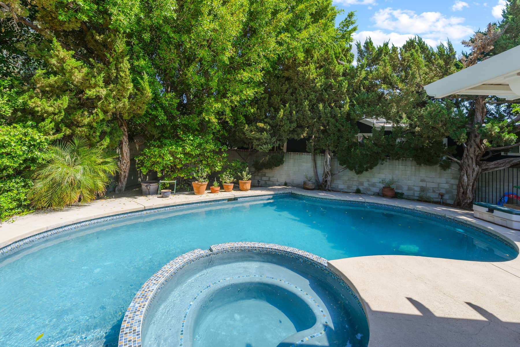 Single-Level Ranch with pool on sprawling lot in Valley Glen
